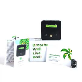 Airveda Smart PM2.5 PM10 Monitor for Cleaner Air for Indoor Spaces.